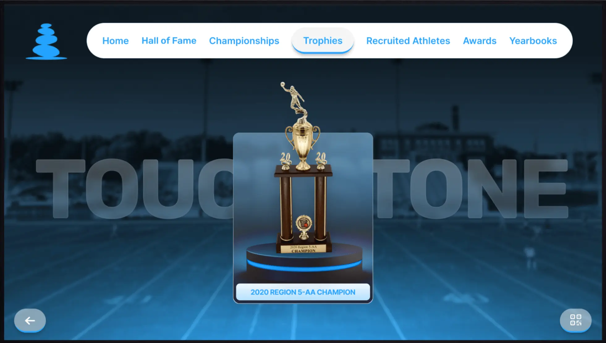 Digital Trophy Case | Touchstone Digital Solutions